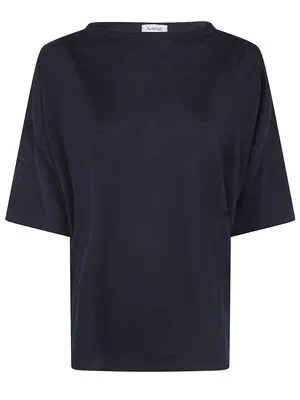 MRZ T-shirt Wool "kimono Tee - Black
