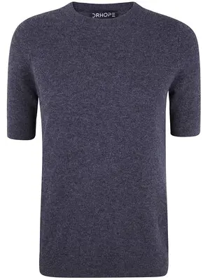 DRHOPE Essential Short Sleeve T-shirt - Gray