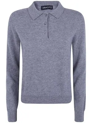 DRHOPE Tribeca Cashmere Polo Shirt