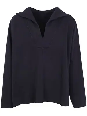 Rick Owens Sweatshirt Hooded "ls Kaftan Hip