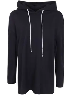 Rick Owens Sweatshirt Hooded "peter - Black