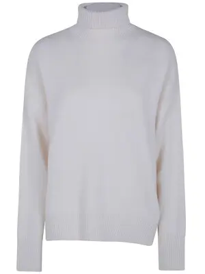MRZ Sweater Turtleneck Oversized - White