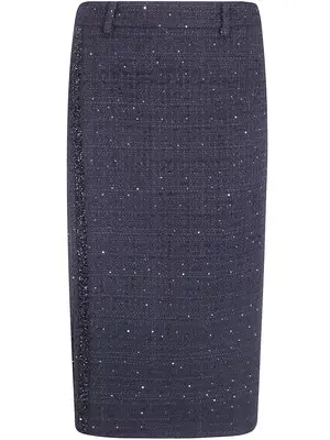 SEMICOUTURE Carlene Pencil Skirt - Black