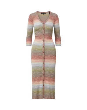 Veronica Beard Tavielle Knit Midi Dress