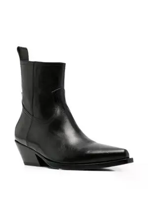 ANN DEMEULEMEESTER Pointed-toe Ankle Boots