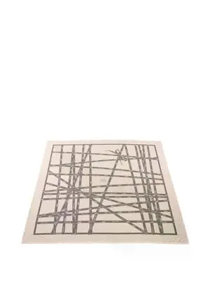 Hermès 2010s 90 Carre Bolduc Scarf - Neutrals