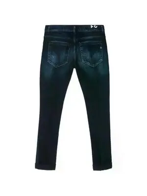 DONDUP George Distressed Faded Jeans