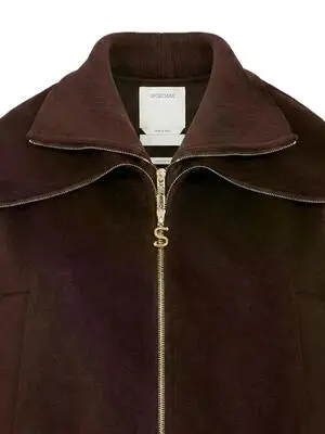 Sportmax Wool Zip-up Jacket