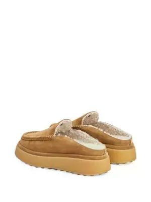 TOD'S Logo-plaque Shearling-lined Loafers
