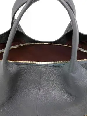 COCCINELLE Grainy-leather Shoulder Bag - Grey