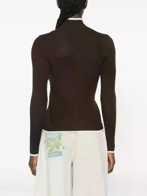 Sandro Ribbed-knit High-neck Sweater