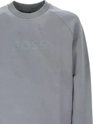 BOSS Crewneck Sweatshirt With Puffed Logo