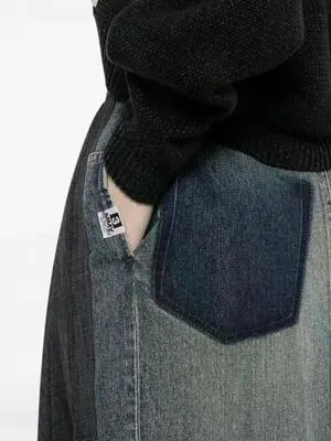 Mihara Yasuhiro Pleated Maxi Skirt