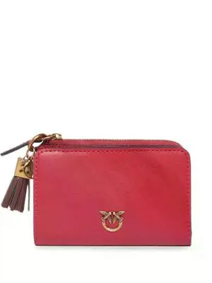 Pinko Love Birds Tassel Wallet - Red