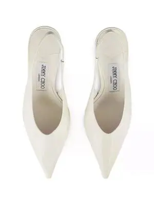 JIMMY CHOO Isa 80 Pointed Slingback Pumps