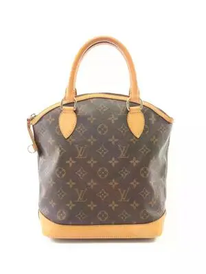 LOUIS VUITTON Monogram Lockit Tote Bag