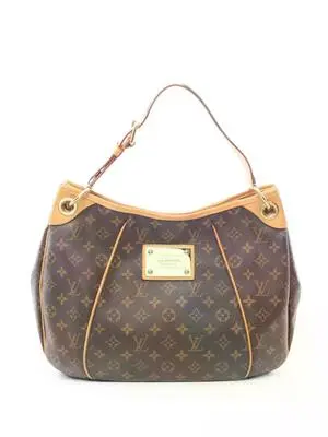 LOUIS VUITTON Monogram Canvas Galliera Pm Tote Bag - Brown