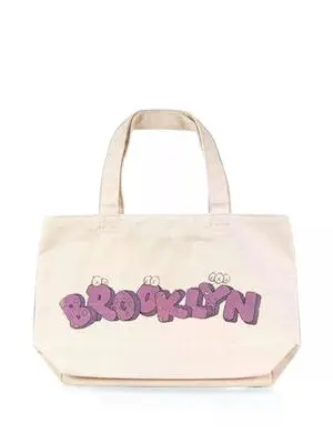 KAWS Brooklyn Mini Tote Bag - Neutrals