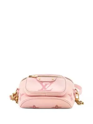 LOUIS VUITTON Monogram Empreinte Giant Mini Bum Bag - Pink