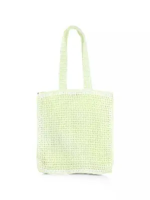 Casablanca X Ladurée Mint Crochet Bag