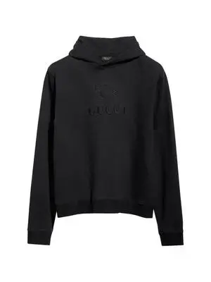 Gucci Cashmere Jersey Sweatshirt With Embroidery