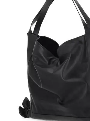 Hereu Knot-detail Leather Tote Bag