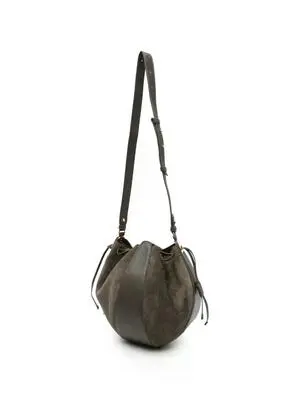 COCCINELLE Boom Panelled Suede Shoulder Bag