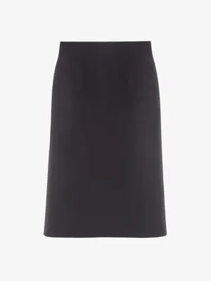 Alexander McQueen Pencil Skirt - Black