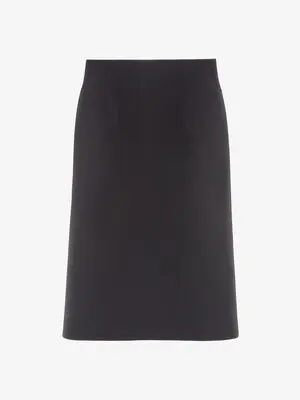 Alexander McQueen Pencil Skirt - Black
