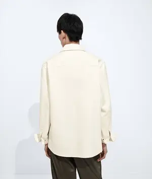 Bottega Veneta Cotton Gabardine Overshirt