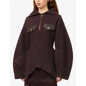 Zimmermann Valiant Utility Wool-blend Jumper