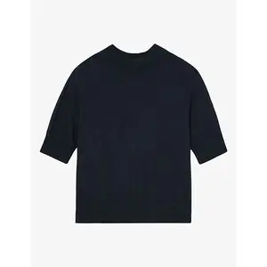 REISS Funnel-neck Wool Jumper