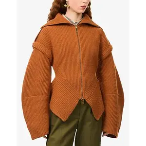 Zimmermann Valiant Utility Wool-blend Cardigan