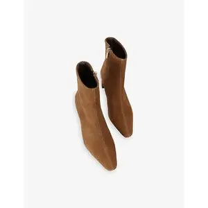 Carvela Bruna Suede Heeled Ankle Boots