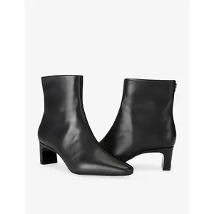 Carvela Bruna Leather Heeled Ankle Boots
