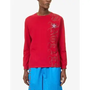 TWOJEYS La-bcn Long-sleeve Graphic Cotton-jersey T-shirt