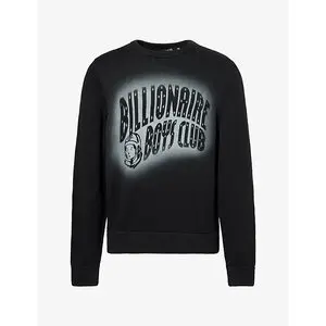 BILLIONAIRE BOYS CLUB Stencil Logo Cotton-knit Jumper