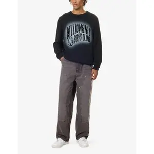 BILLIONAIRE BOYS CLUB Stencil Logo Cotton-knit Jumper