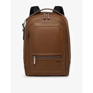 Tumi Harrison Bradner Leather Backpack - Cognac Bombe