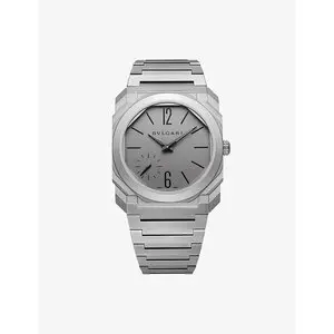 BVLGARI Octo Finissimo Titanium Automatic Watch - Grey