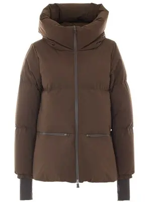 Herno Short Down Jacket 2 Layers With Hood