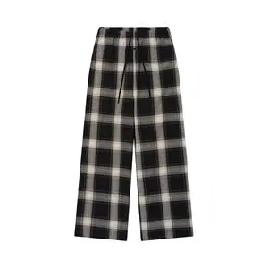 Fear Of God Flannel Lounge Pant 'iron Plaid - Grey
