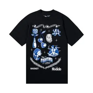 MARKET X Modelo Fighting Spirit T-shirt - Black