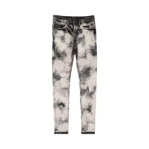 PURPLE BRAND Bleached Out Splatter Skinny Jeans