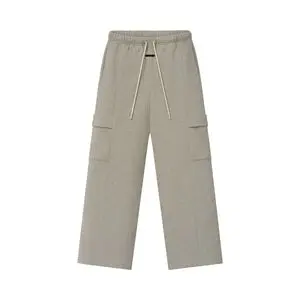 Fear Of God Fleece Cargo Relaxed Sweatpant 'seal Heather - Grey