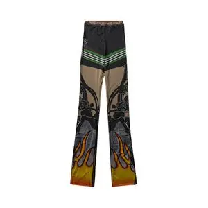 Ottolinger Mesh Pants 'polo Print - Black