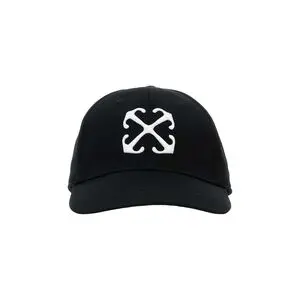 Off-White Arrow Drill Baseball Cap /white - Black