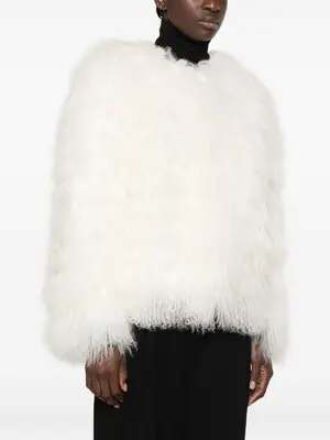 Ermanno Scervino Faux Fur Jacket