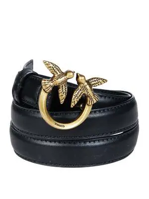 Pinko Love Berry Mini Belt - Nero