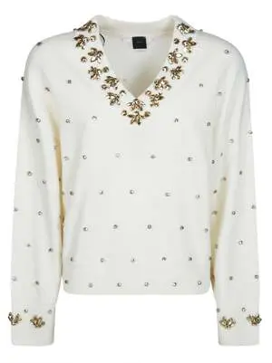 Pinko Pigolio Wool-blend Sweater